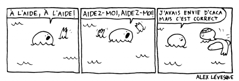 Noyade - Dessine Bandé